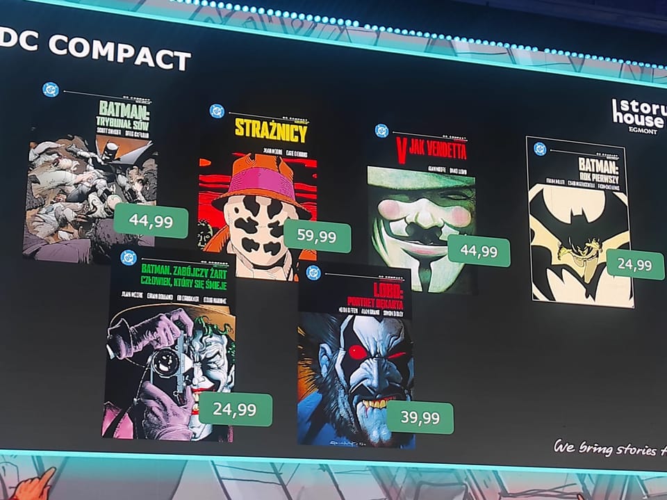DC Compact: format, tytuły, ceny. Ruszyła przedsprzedaż